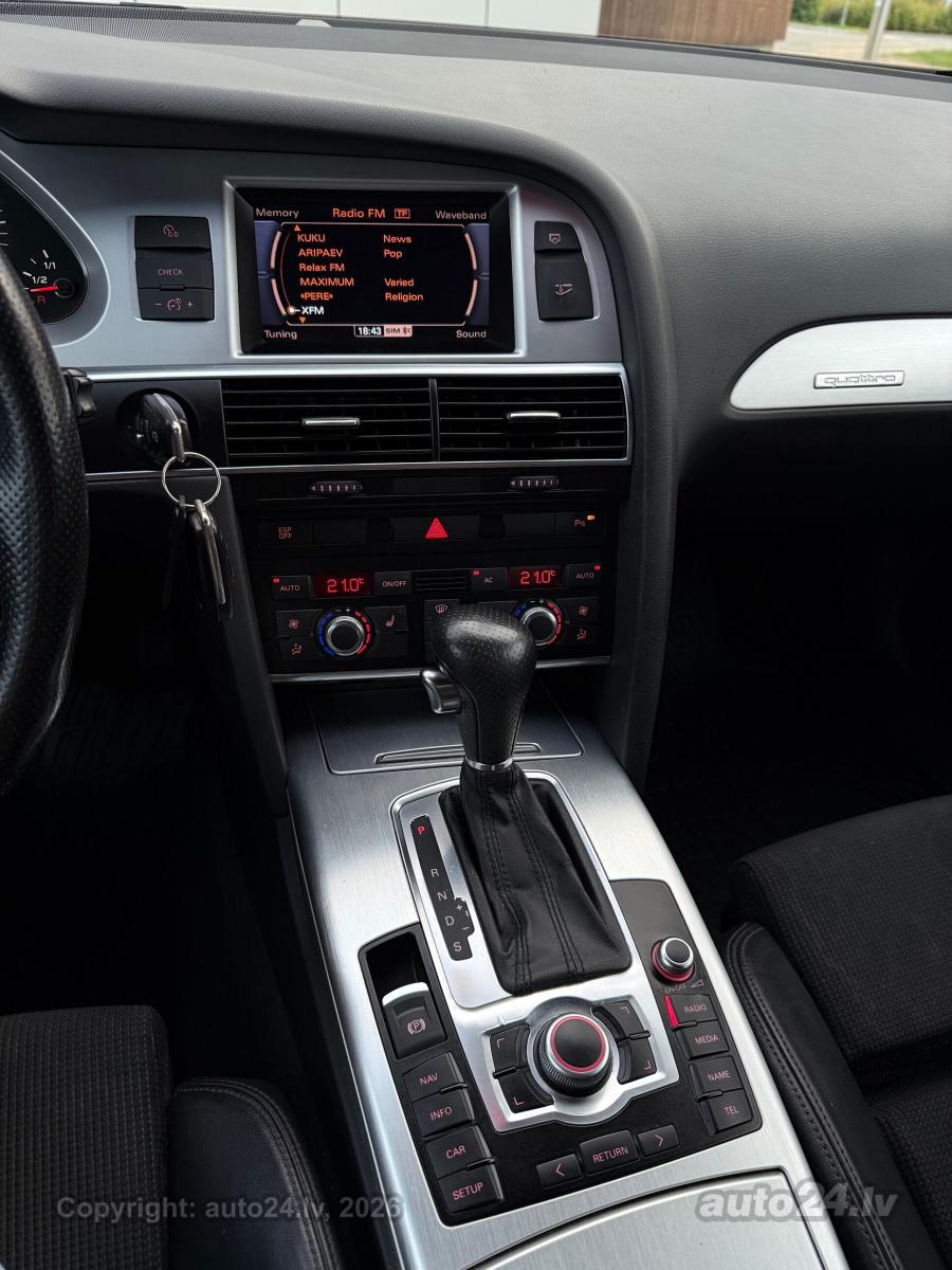 Blue Audi A6 2009 in Tartu, with an engine capacity of 3.00 L and mileage of 350 thousand km for 5000 €, photo 14 on AUTOMOTO.COM.LV