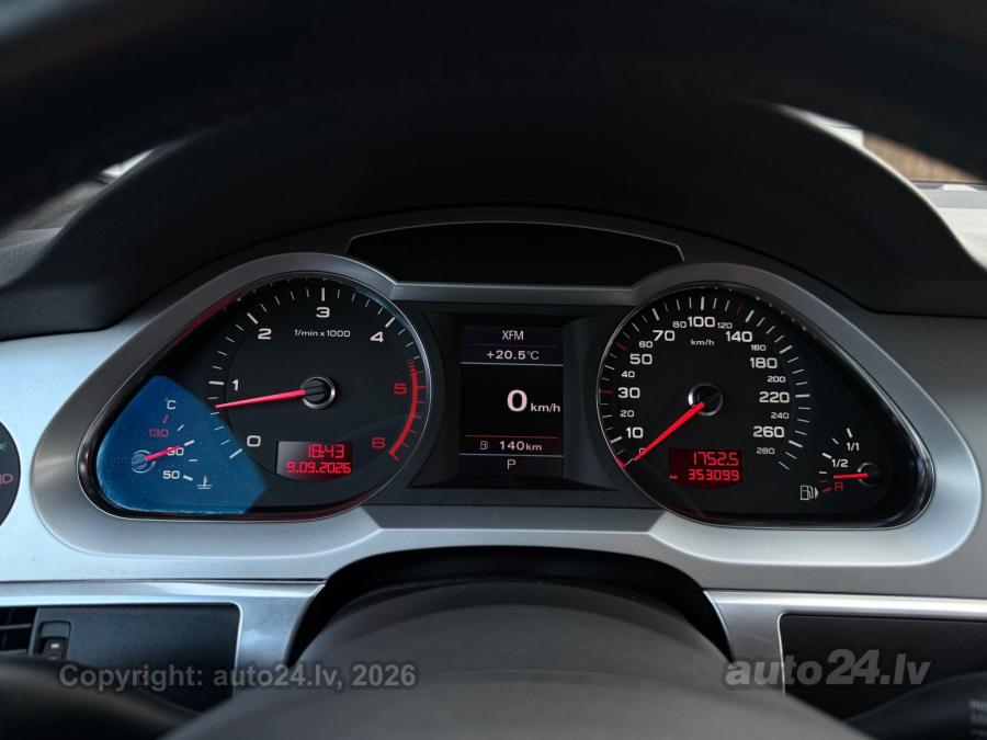 Blue Audi A6 2009 in Tartu, with an engine capacity of 3.00 L and mileage of 350 thousand km for 5000 €, photo 15 on AUTOMOTO.COM.LV