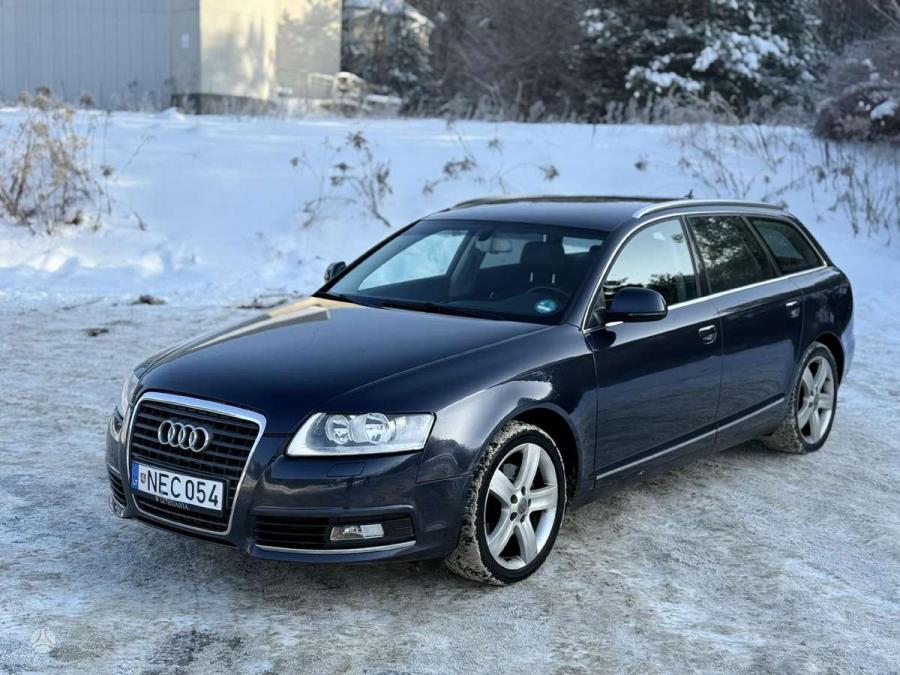 Blue Audi A6 2010 in Vilnius, with an engine capacity of 2.00 L and mileage of 264 thousand km for 4700 €, photo 2 on AUTOMOTO.COM.LV
