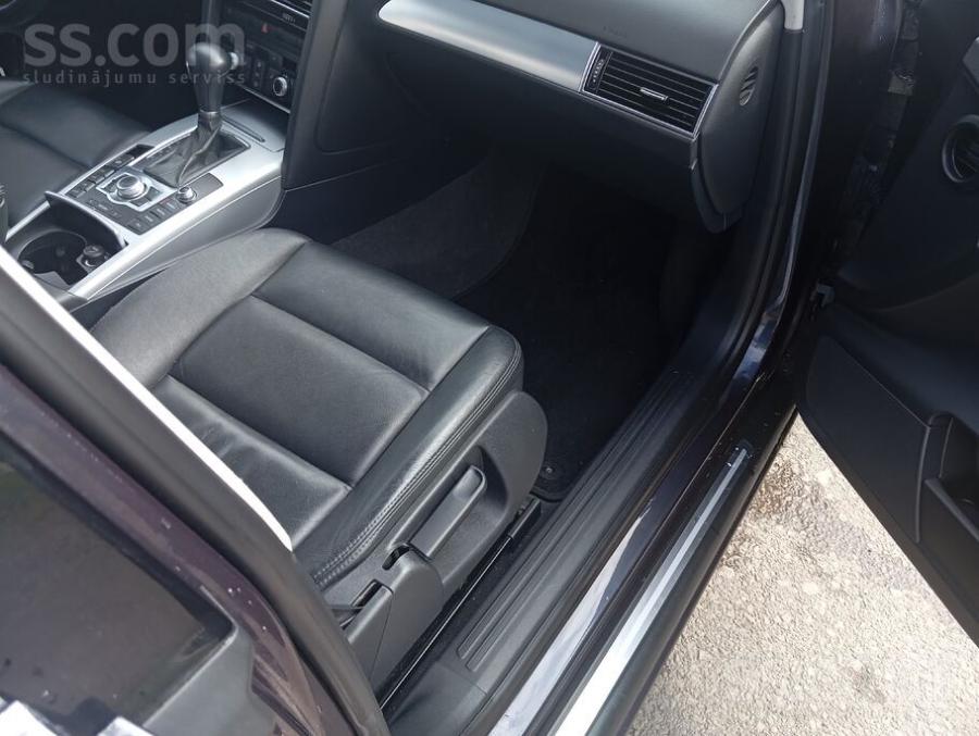 Blue Audi A6 2010 in Riga, with an engine capacity of 2.70 L and mileage of 262 thousand km for 4900 €, photo 9 on AUTOMOTO.COM.LV