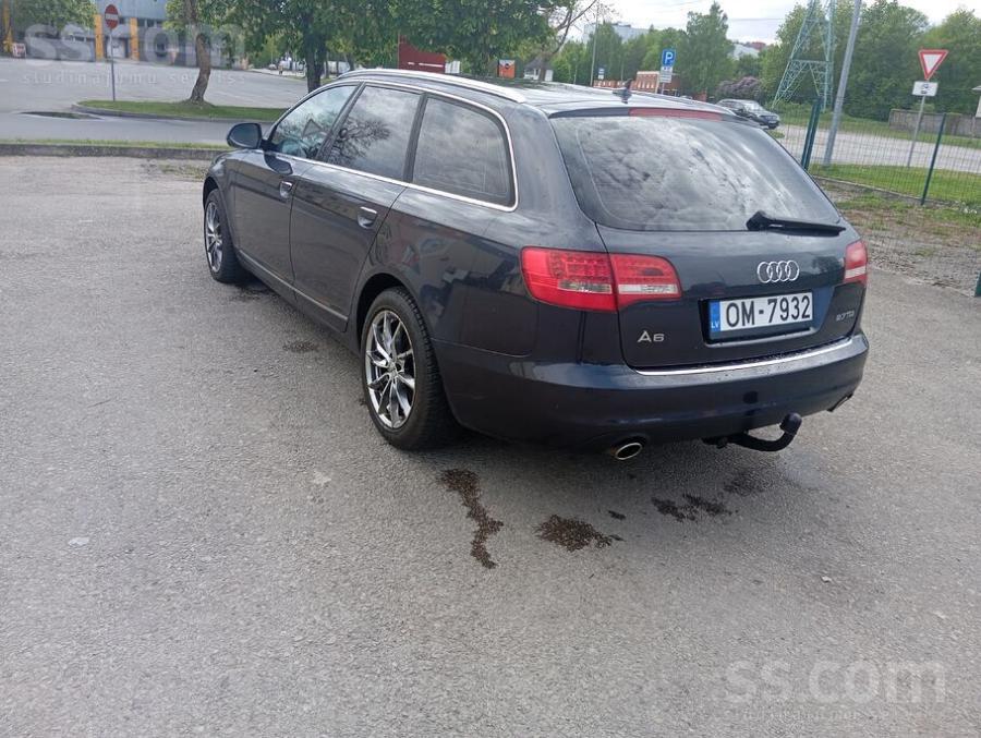 Blue Audi A6 2010 in Riga, with an engine capacity of 2.70 L and mileage of 262 thousand km for 4900 €, photo 13 on AUTOMOTO.COM.LV