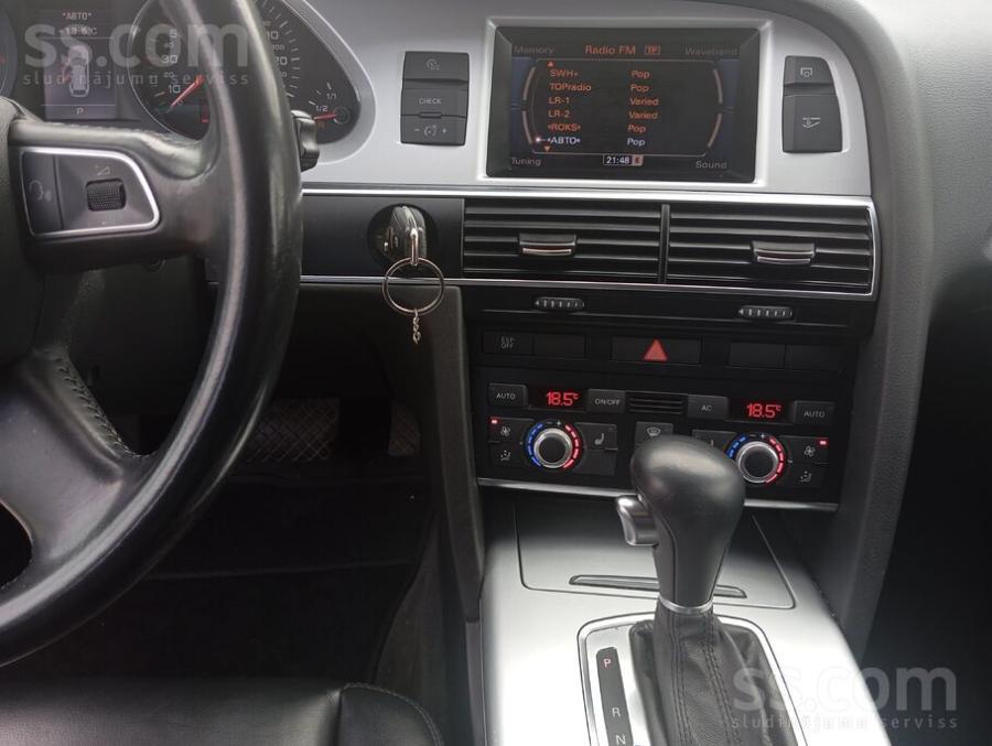 Blue Audi A6 2010 in Riga, with an engine capacity of 2.70 L and mileage of 262 thousand km for 4900 €, photo 20 on AUTOMOTO.COM.LV