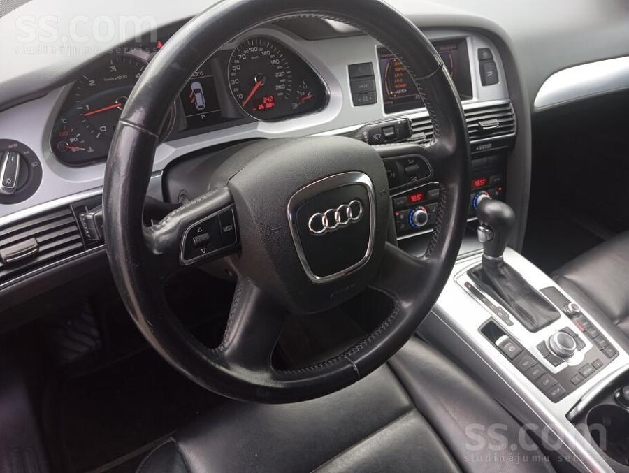 Blue Audi A6 2010 in Riga, with an engine capacity of 2.70 L and mileage of 262 thousand km for 4900 €, photo 22 on AUTOMOTO.COM.LV