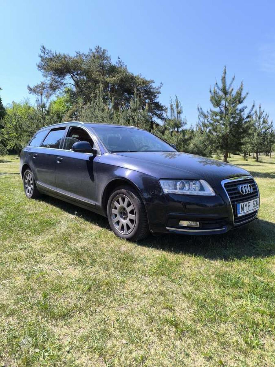 Blue Audi A6 2010 in Klaipeda, with an engine capacity of 1.97 L and mileage of 329 thousand km for 3200 €, photo 3 on AUTOMOTO.COM.LV