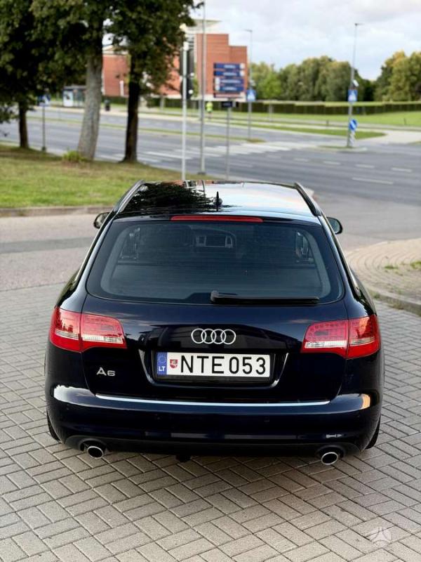Blue Audi A6 2010 in Vilnius, with an engine capacity of 3.00 L and mileage of 253 thousand km for 6000 €, photo 6 on AUTOMOTO.COM.LV