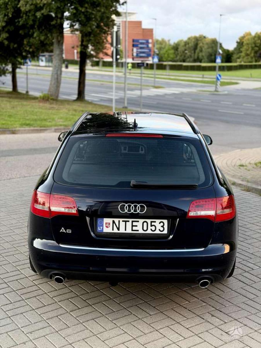Blue Audi A6 2010 in Vilnius, with an engine capacity of 3.00 L and mileage of 253 thousand km for 6000 €, photo 7 on AUTOMOTO.COM.LV