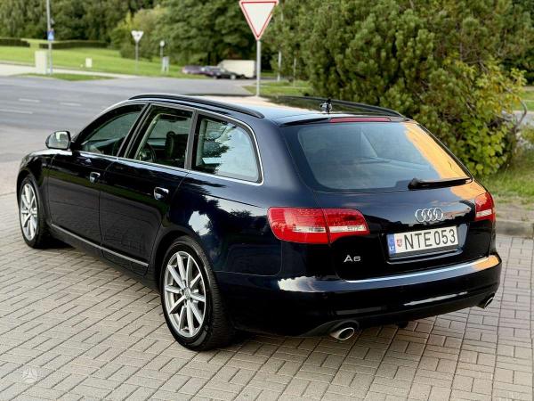 Blue Audi A6 2010 in Vilnius, with an engine capacity of 3.00 L and mileage of 253 thousand km for 6000 €, photo 7 on AUTOMOTO.COM.LV