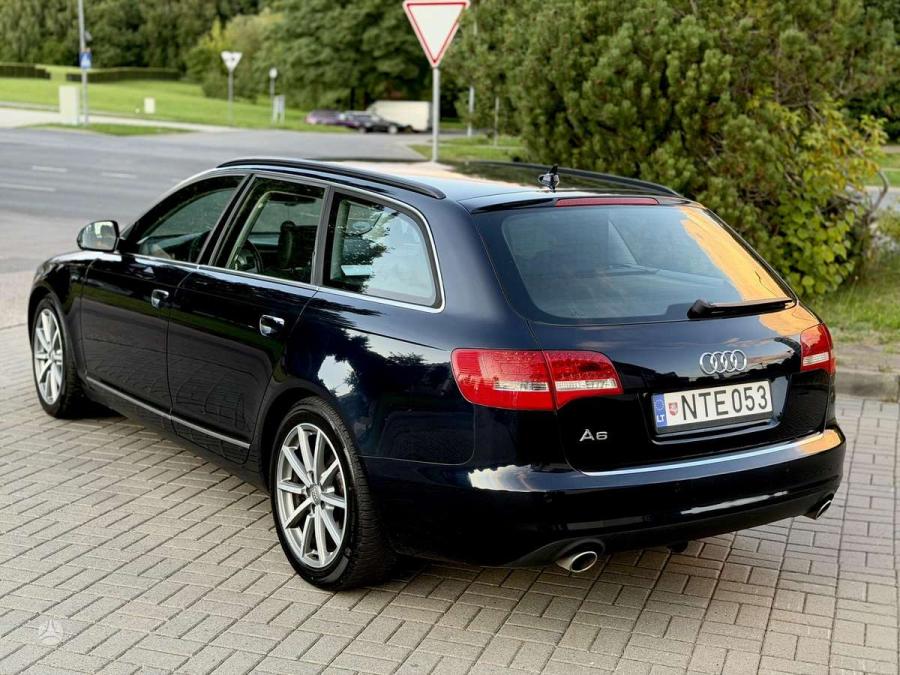Blue Audi A6 2010 in Vilnius, with an engine capacity of 3.00 L and mileage of 253 thousand km for 6000 €, photo 8 on AUTOMOTO.COM.LV