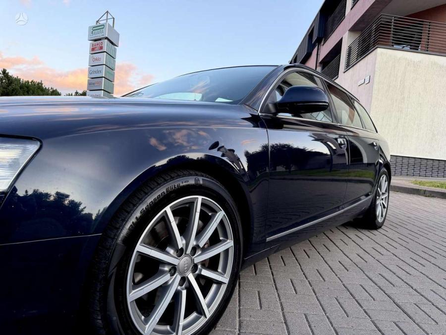 Blue Audi A6 2010 in Vilnius, with an engine capacity of 3.00 L and mileage of 253 thousand km for 6000 €, photo 12 on AUTOMOTO.COM.LV