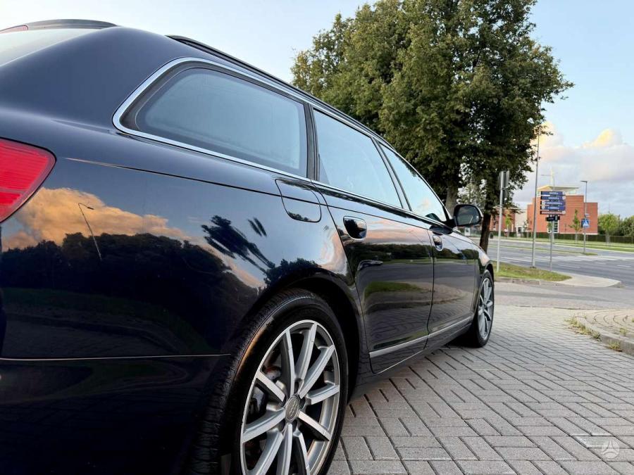 Blue Audi A6 2010 in Vilnius, with an engine capacity of 3.00 L and mileage of 253 thousand km for 6000 €, photo 15 on AUTOMOTO.COM.LV