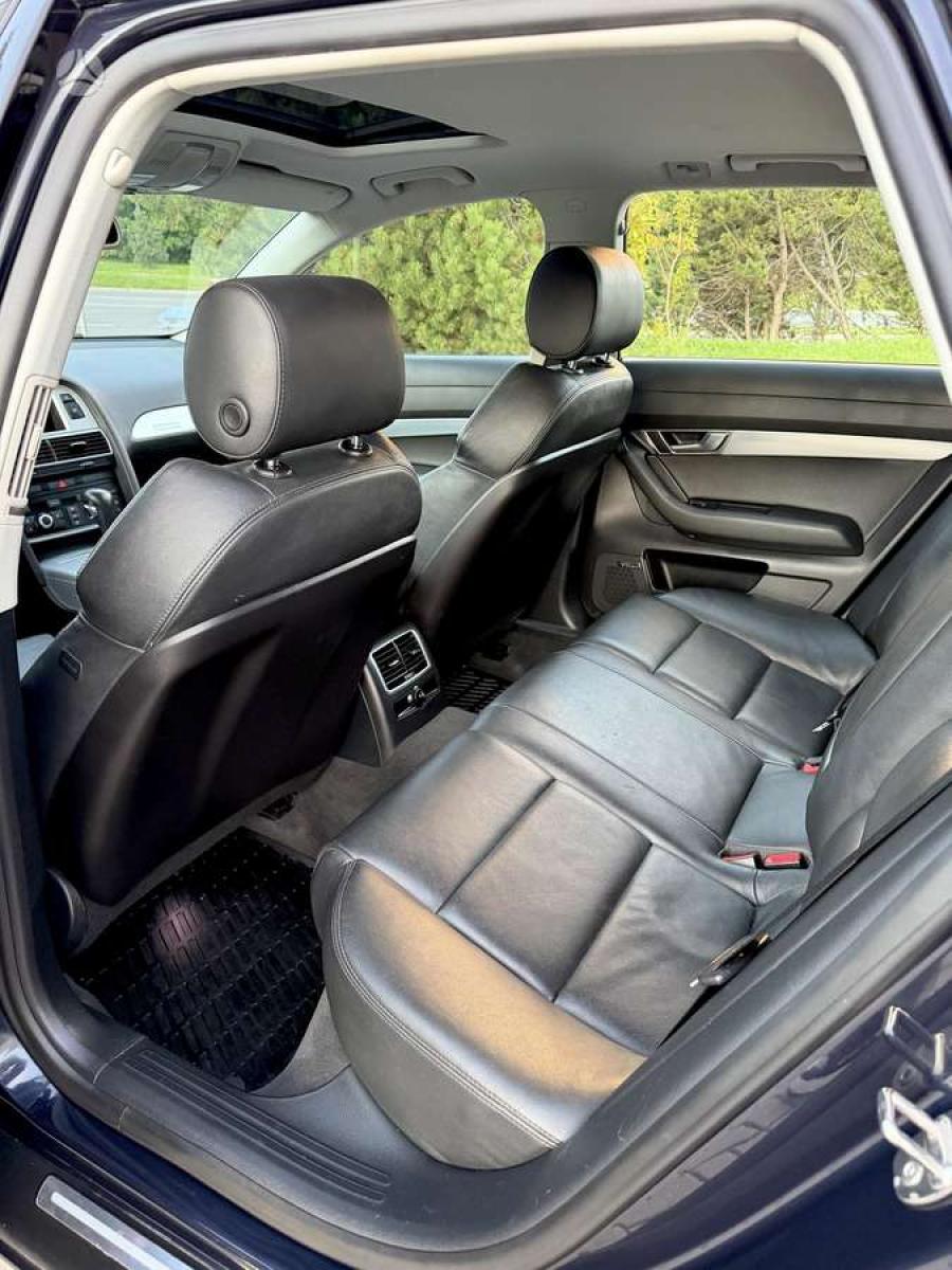 Blue Audi A6 2010 in Vilnius, with an engine capacity of 3.00 L and mileage of 253 thousand km for 6000 €, photo 19 on AUTOMOTO.COM.LV
