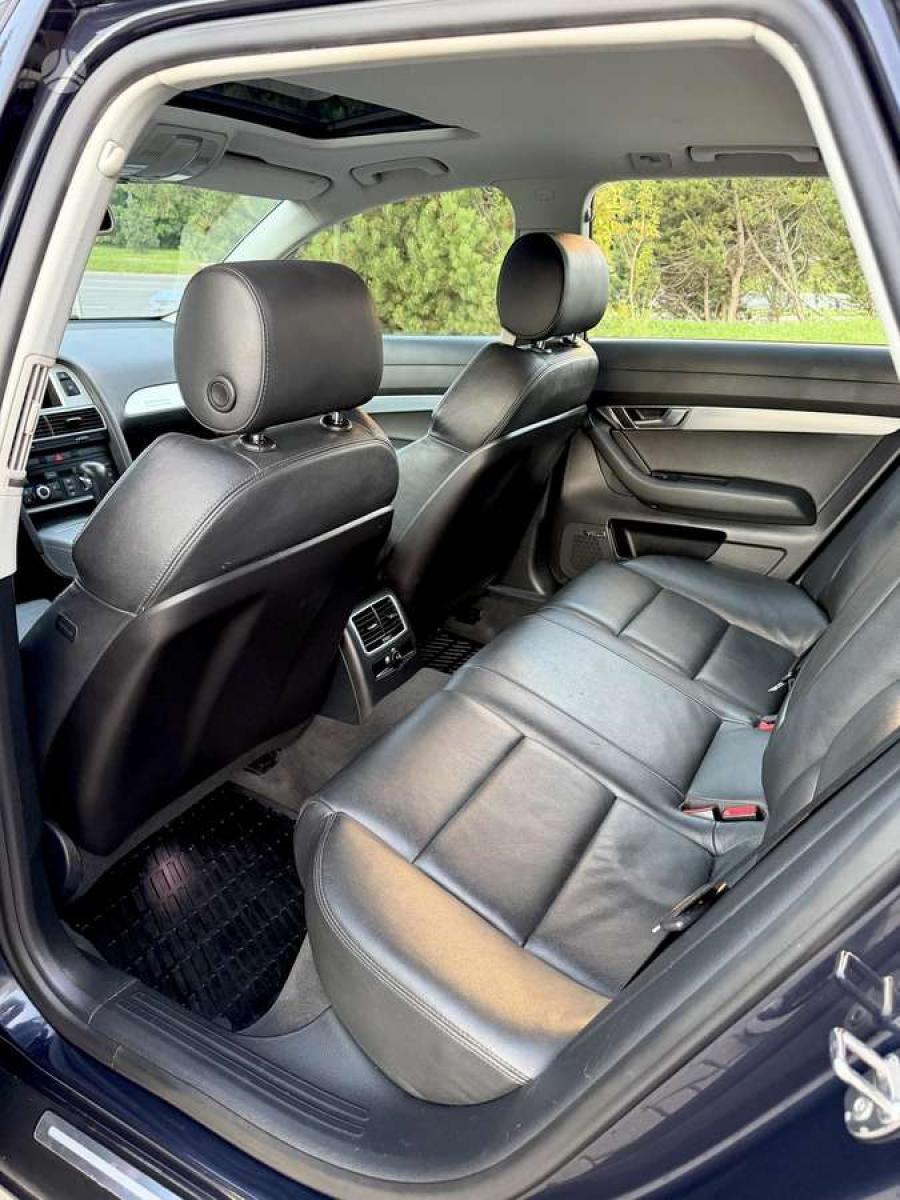 Blue Audi A6 2010 in Vilnius, with an engine capacity of 3.00 L and mileage of 253 thousand km for 6000 €, photo 19 on AUTOMOTO.COM.LV