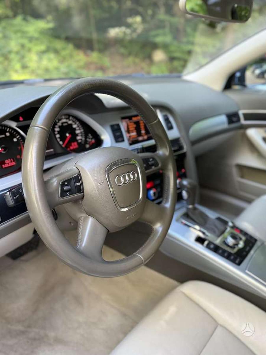 Blue Audi A6 2010 in Vilnius, with an engine capacity of 1.98 L and mileage of 292 thousand km for 3800 €, photo 11 on AUTOMOTO.COM.LV
