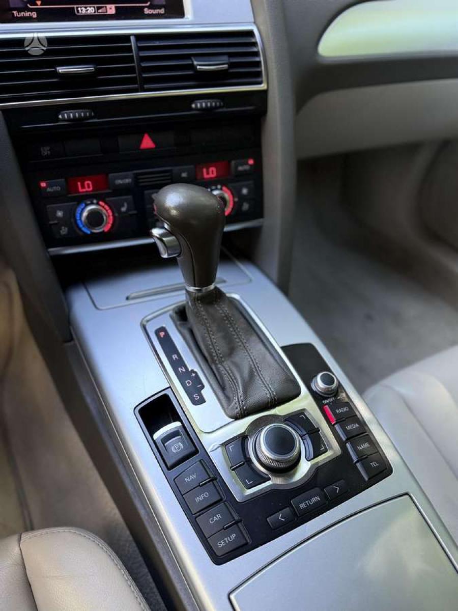 Blue Audi A6 2010 in Vilnius, with an engine capacity of 1.98 L and mileage of 292 thousand km for 3800 €, photo 12 on AUTOMOTO.COM.LV