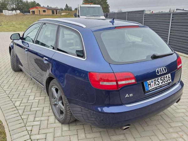 Blue Audi A6 2011 in Vilnius, with an engine capacity of 3.00 L and mileage of 430 thousand km for 4990 €, photo 8 on AUTOMOTO.COM.LV