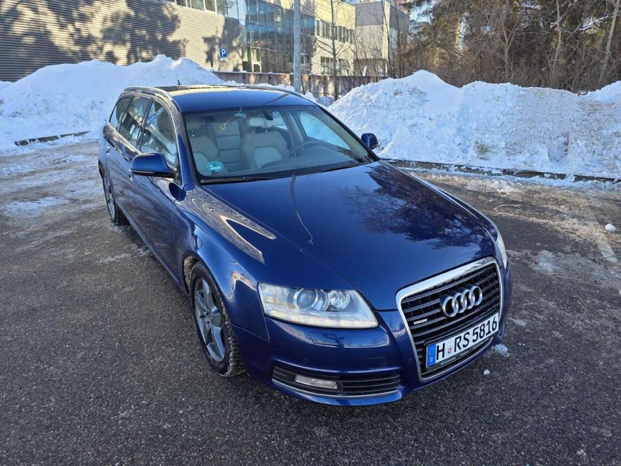 Blue Audi A6 2011 in Vilnius, with an engine capacity of 3.00 L and mileage of 431 thousand km for 5200 €, photo 11 on AUTOMOTO.COM.LV