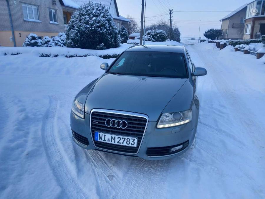 Blue Audi A6 2011 in Raseiniai, with an engine capacity of 2.70 L and mileage of 310 thousand km for 5300 €, photo 3 on AUTOMOTO.COM.LV