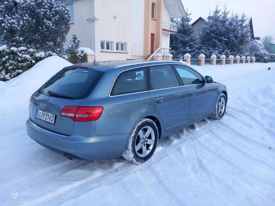 Blue Audi A6 2011 in Raseiniai, with an engine capacity of 2.70 L and mileage of 310 thousand km for 5300 €, photo 6 on AUTOMOTO.COM.LV