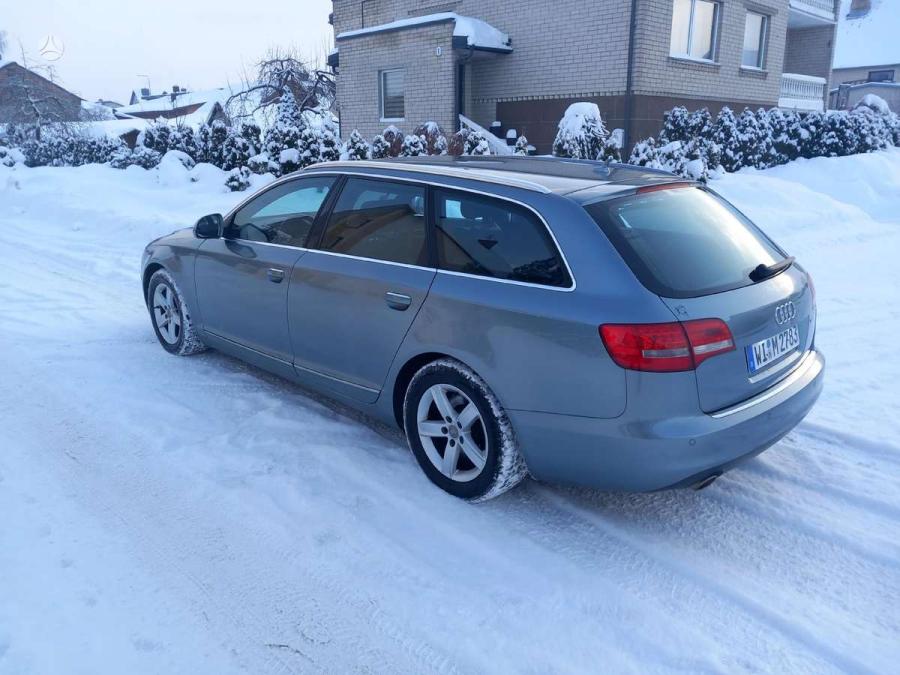 Blue Audi A6 2011 in Raseiniai, with an engine capacity of 2.70 L and mileage of 310 thousand km for 5300 €, photo 7 on AUTOMOTO.COM.LV