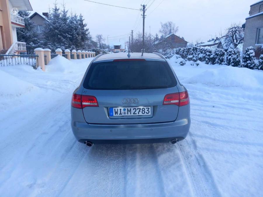 Blue Audi A6 2011 in Raseiniai, with an engine capacity of 2.70 L and mileage of 310 thousand km for 5300 €, photo 8 on AUTOMOTO.COM.LV