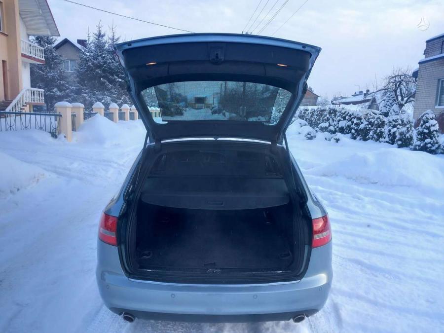 Blue Audi A6 2011 in Raseiniai, with an engine capacity of 2.70 L and mileage of 310 thousand km for 5300 €, photo 9 on AUTOMOTO.COM.LV