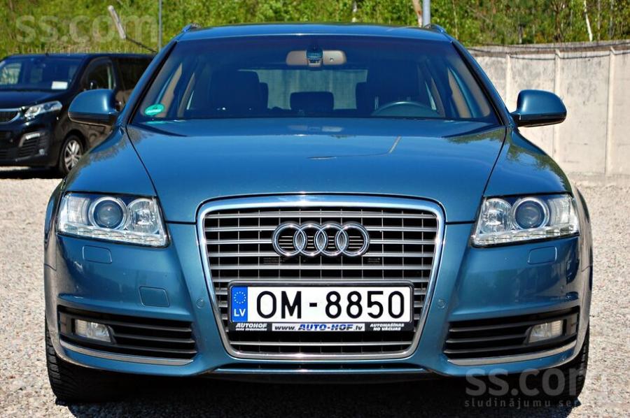 Blue Audi A6 2011 in Tukums, with an engine capacity of 2.70 L and mileage of 208 thousand km for 7200 €, photo 4 on AUTOMOTO.COM.LV