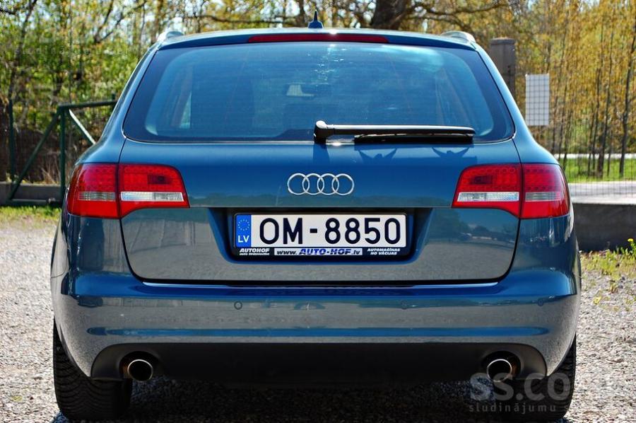 Blue Audi A6 2011 in Tukums, with an engine capacity of 2.70 L and mileage of 208 thousand km for 7200 €, photo 5 on AUTOMOTO.COM.LV