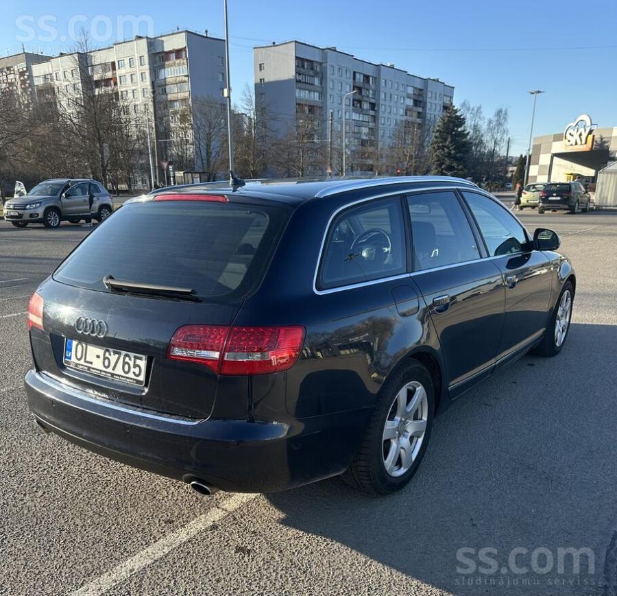 Blue Audi A6 2011 in Riga, with an engine capacity of 2.70 L and mileage of 300 thousand km for 4650 €, photo 5 on AUTOMOTO.COM.LV