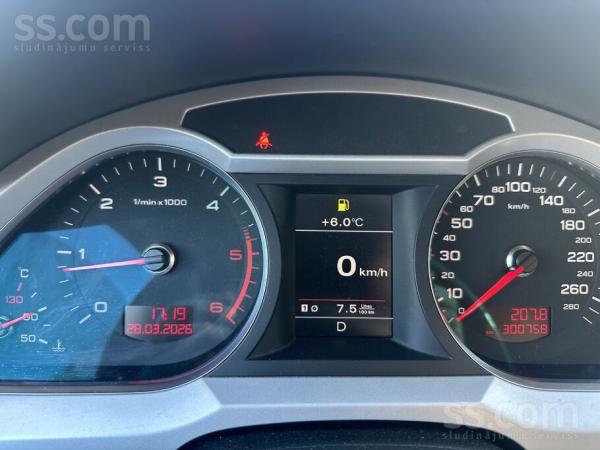 Blue Audi A6 2011 in Riga, with an engine capacity of 2.70 L and mileage of 300 thousand km for 4650 €, photo 8 on AUTOMOTO.COM.LV