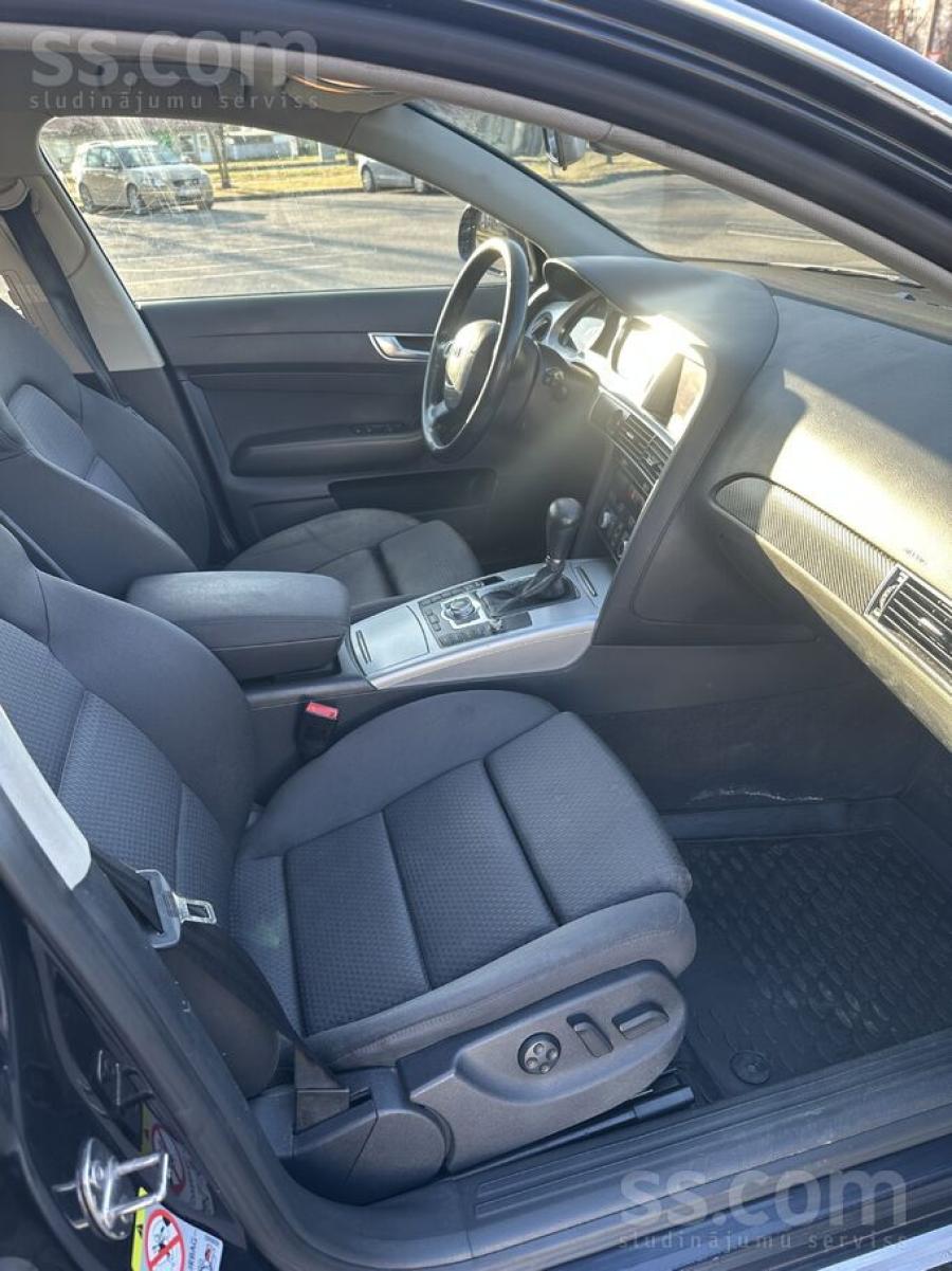 Blue Audi A6 2011 in Riga, with an engine capacity of 2.70 L and mileage of 300 thousand km for 4650 €, photo 15 on AUTOMOTO.COM.LV