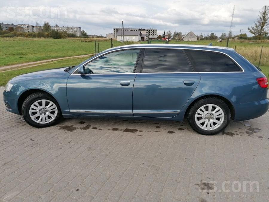 Blue Audi A6 2011 in Balvi, with an engine capacity of 2.70 L and mileage of 398 thousand km for 4700 €, photo 5 on AUTOMOTO.COM.LV