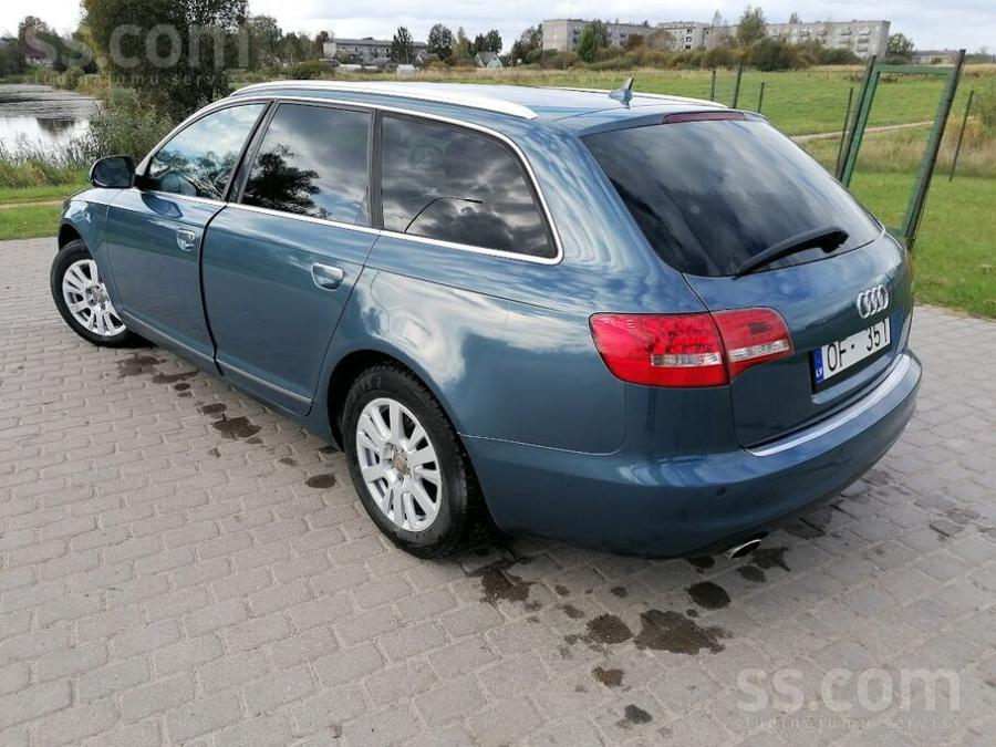 Blue Audi A6 2011 in Balvi, with an engine capacity of 2.70 L and mileage of 398 thousand km for 4700 €, photo 6 on AUTOMOTO.COM.LV