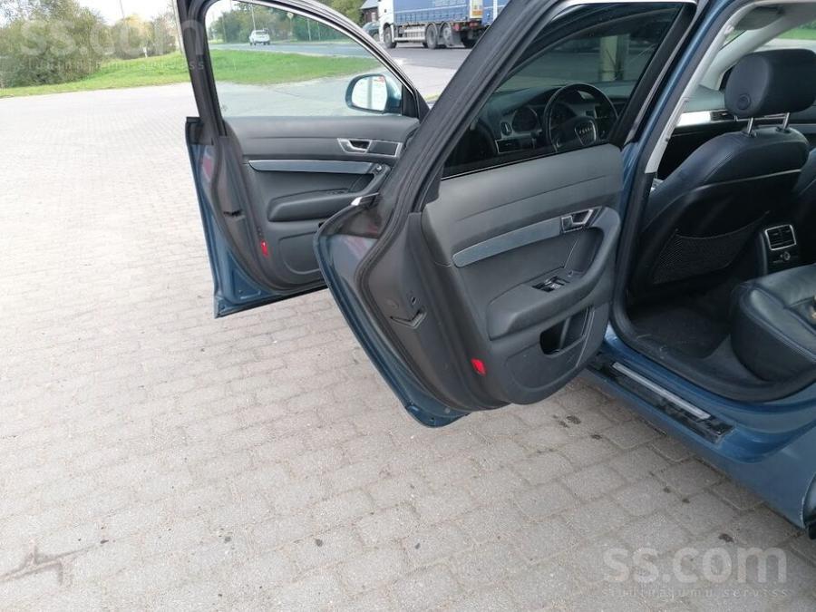 Blue Audi A6 2011 in Balvi, with an engine capacity of 2.70 L and mileage of 398 thousand km for 4700 €, photo 14 on AUTOMOTO.COM.LV