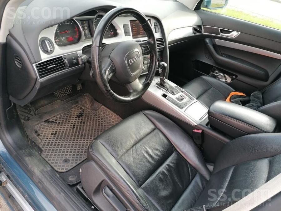 Blue Audi A6 2011 in Balvi, with an engine capacity of 2.70 L and mileage of 398 thousand km for 4700 €, photo 16 on AUTOMOTO.COM.LV