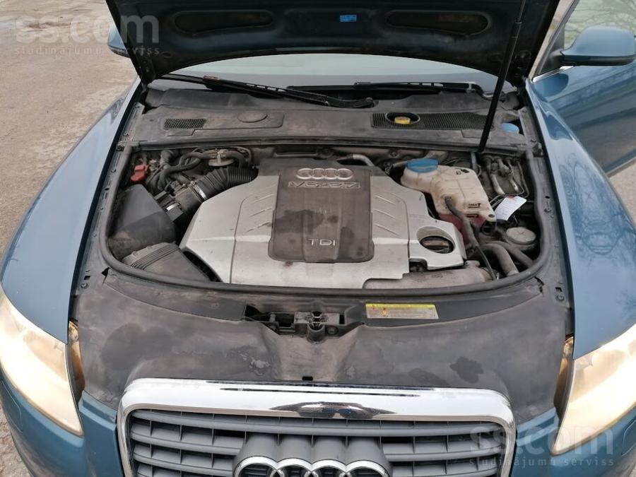 Blue Audi A6 2011 in Balvi, with an engine capacity of 2.70 L and mileage of 398 thousand km for 4700 €, photo 19 on AUTOMOTO.COM.LV