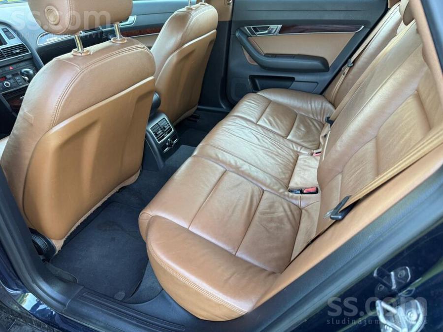 Blue Audi A6 2011 in Valmiera, with an engine capacity of 3.00 L and mileage of 271 thousand km for 5675 €, photo 11 on AUTOMOTO.COM.LV