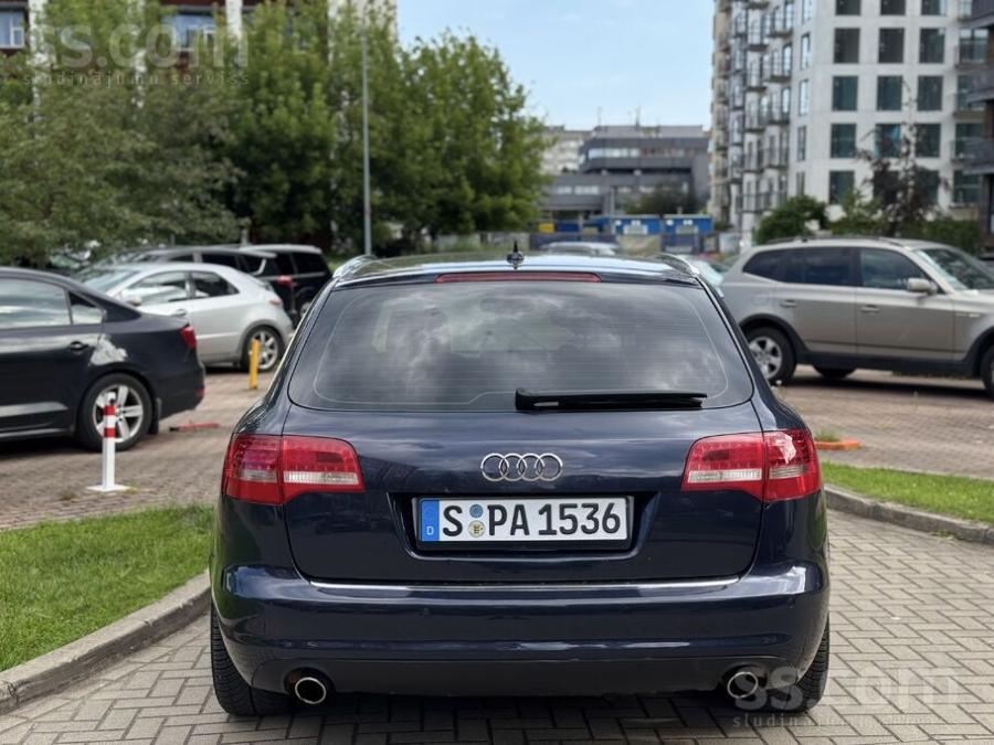 Blue Audi A6 2011 in Riga, with an engine capacity of 3.00 L and mileage of 340 thousand km for 6390 €, photo 6 on AUTOMOTO.COM.LV