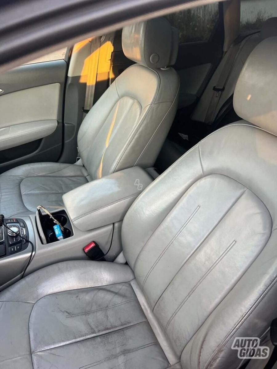 Blue Audi A6 2011 in Salcininkai, with an engine capacity of 3.00 L and mileage of 0 thousand km for 5500 €, photo 6 on AUTOMOTO.COM.LV