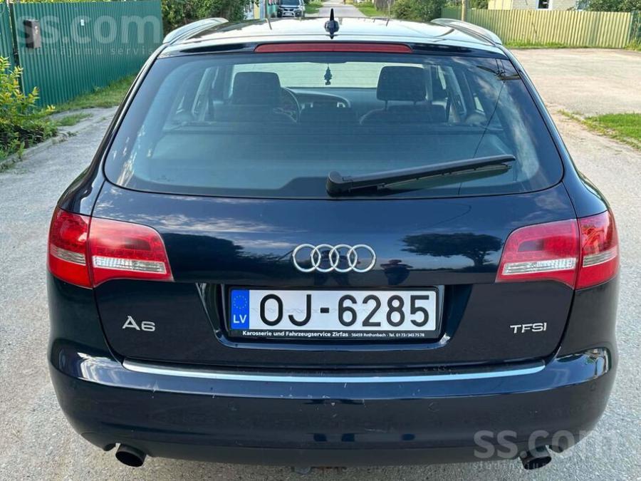 Zils Audi A6 2011 Daugavpils, ar dzinēja tilpumu 2.00 L un nobraukumu 308 tūkst. km par 3300 €, foto 6 vietnē AUTOMOTO.COM.LV