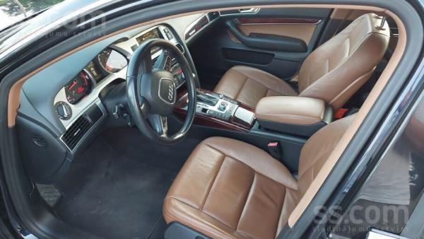 Blue Audi A6 2011 in Riga, with an engine capacity of 3.00 L and mileage of 0 thousand km for 5590 €, photo 10 on AUTOMOTO.COM.LV