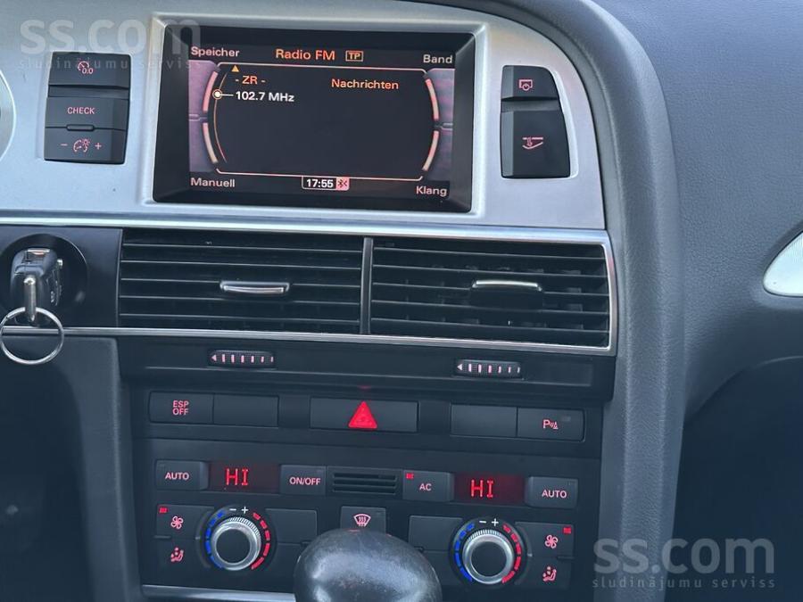 Blue Audi A6 2011 in Daugavpils, with an engine capacity of 2.00 L and mileage of 308 thousand km for 3200 €, photo 16 on AUTOMOTO.COM.LV