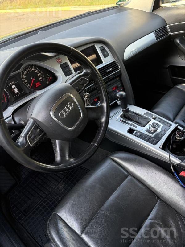 Blue Audi A6 2011 in Jelgava, with an engine capacity of 3.00 L and mileage of 340 thousand km for 4300 €, photo 7 on AUTOMOTO.COM.LV