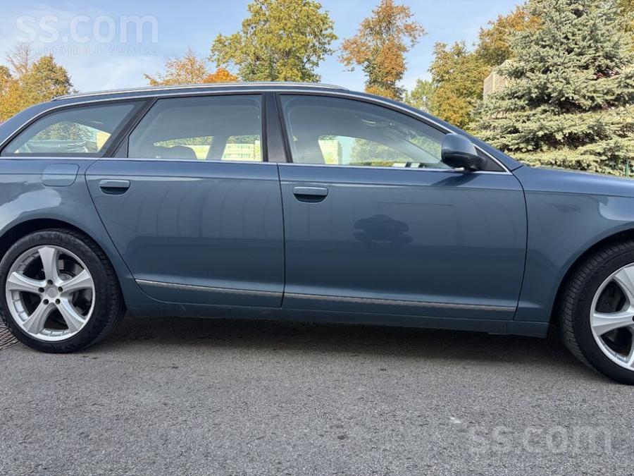 Blue Audi A6 2011 in Jelgava, with an engine capacity of 3.00 L and mileage of 340 thousand km for 4300 €, photo 10 on AUTOMOTO.COM.LV