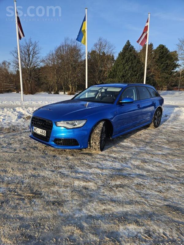 Blue Audi A6 2012 in Liepaja, with an engine capacity of 3.00 L and mileage of 312 thousand km for 11700 €, photo 1 on AUTOMOTO.COM.LV