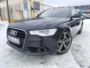 Zils Audi A6 2012 Viļņa, ar dzinēja tilpumu 2.97 L un nobraukumu 231 tūkst. km par 11500 €, foto  vietnē AUTOMOTO.COM.LV