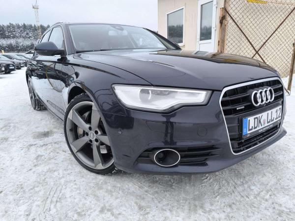 Blue Audi A6 2012 in Vilnius, with an engine capacity of 2.97 L and mileage of 231 thousand km for 11500 €, photo 3 on AUTOMOTO.COM.LV