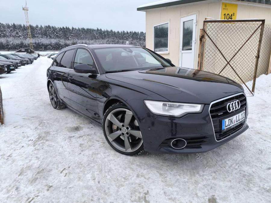 Blue Audi A6 2012 in Vilnius, with an engine capacity of 2.97 L and mileage of 231 thousand km for 11500 €, photo 4 on AUTOMOTO.COM.LV