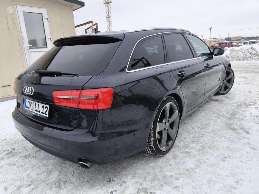 Blue Audi A6 2012 in Vilnius, with an engine capacity of 2.97 L and mileage of 231 thousand km for 11500 €, photo 6 on AUTOMOTO.COM.LV