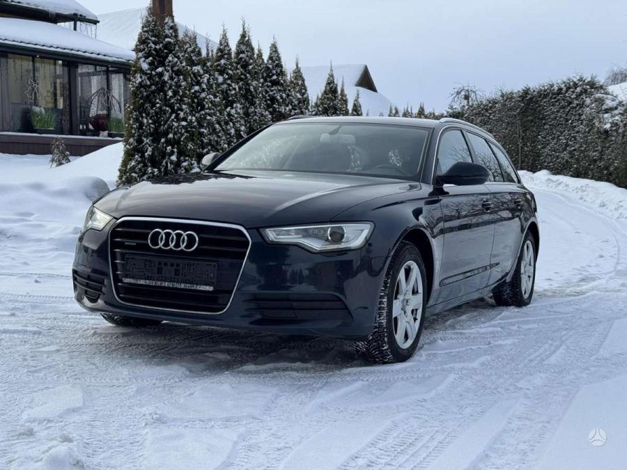 Blue Audi A6 2012 in Kaunas, with an engine capacity of 2.97 L and mileage of 281 thousand km for 8900 €, photo 1 on AUTOMOTO.COM.LV