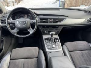 Blue Audi A6 2012 in Kaunas, with an engine capacity of 2.97 L and mileage of 281 thousand km for 8900 €, photo 13 on AUTOMOTO.COM.LV